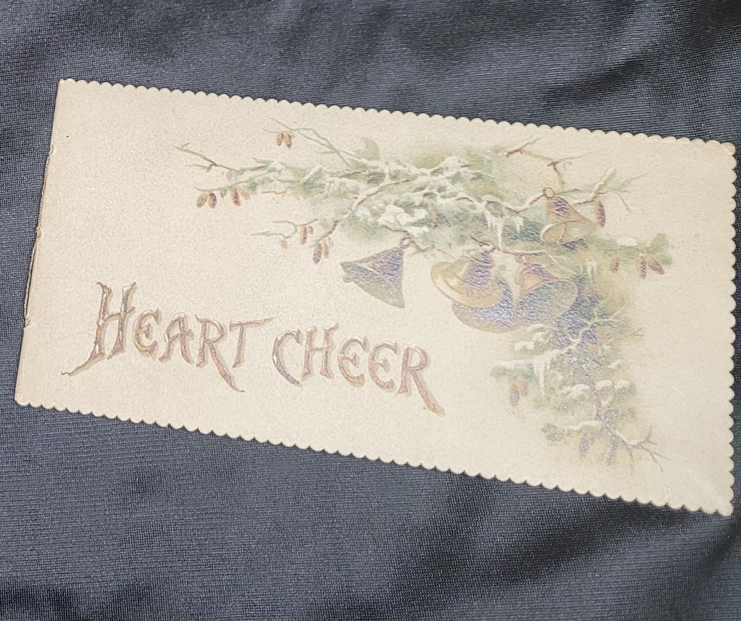 Antique Heart Cheer Inspirational Booklet by Charlotte Murray With ...