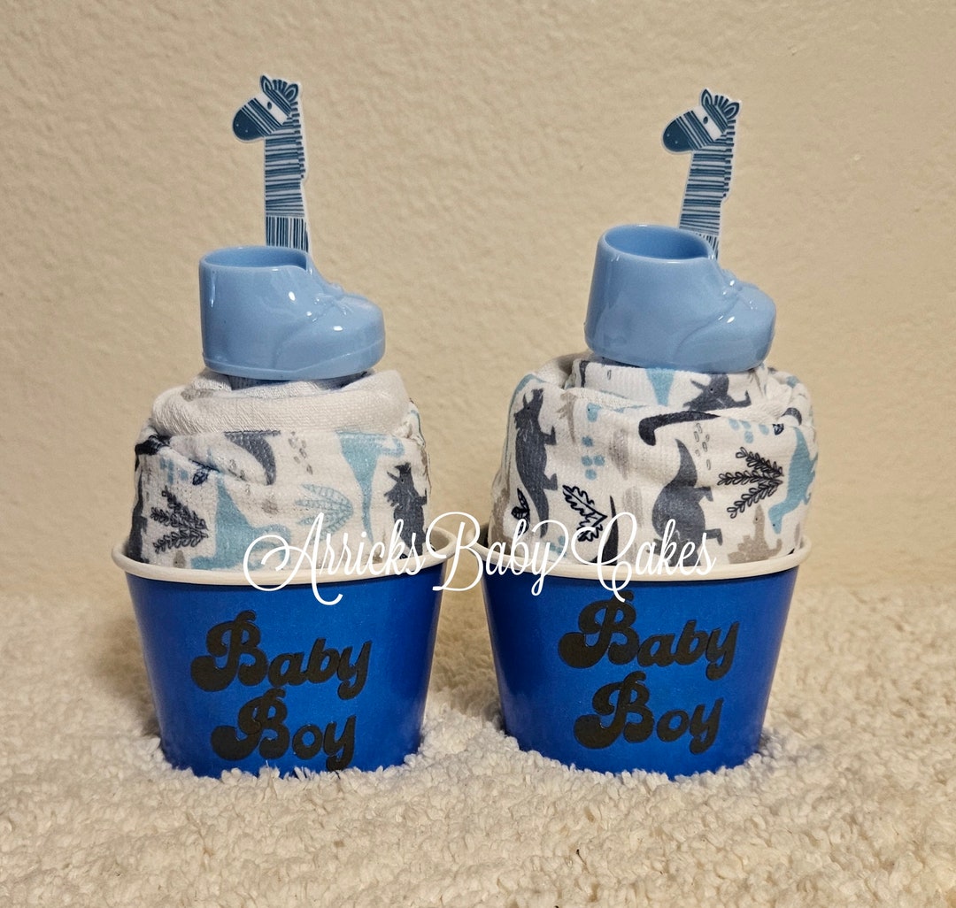 The blue Dinosaur Baby Boy Cloth Diaper Snow Cone Pairbaby Giftsbaby ...