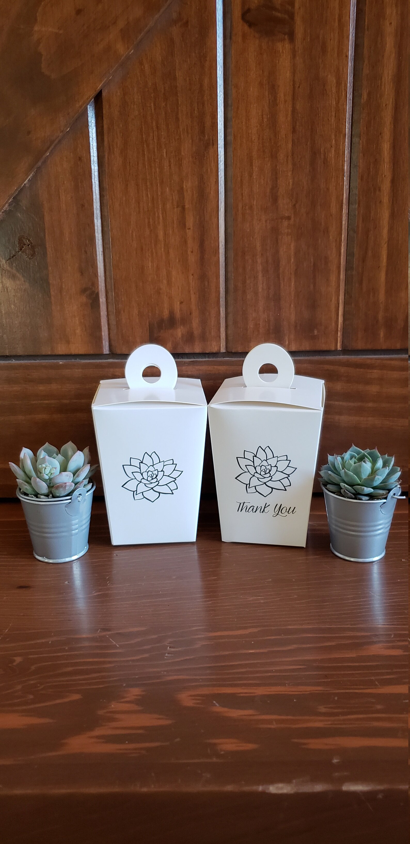 Guest Travel Box - Thank You or Blank - to Go Box for Weddings, Showers ...