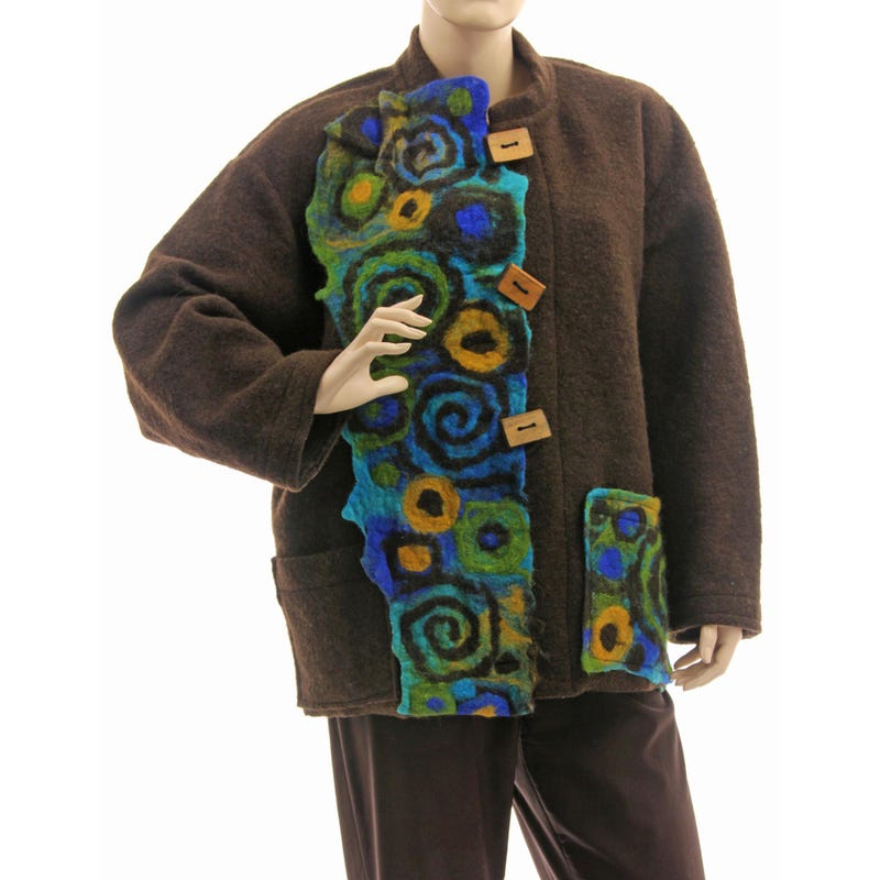 Felted Coat - Etsy