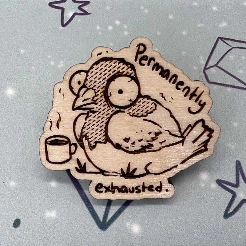 Pigeon Pin - Etsy
