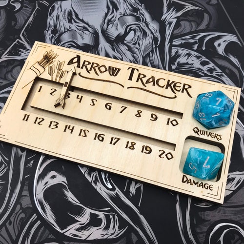 Wooden HP Tracker Hit Point Tracker for Dungeons and Dragons - Etsy