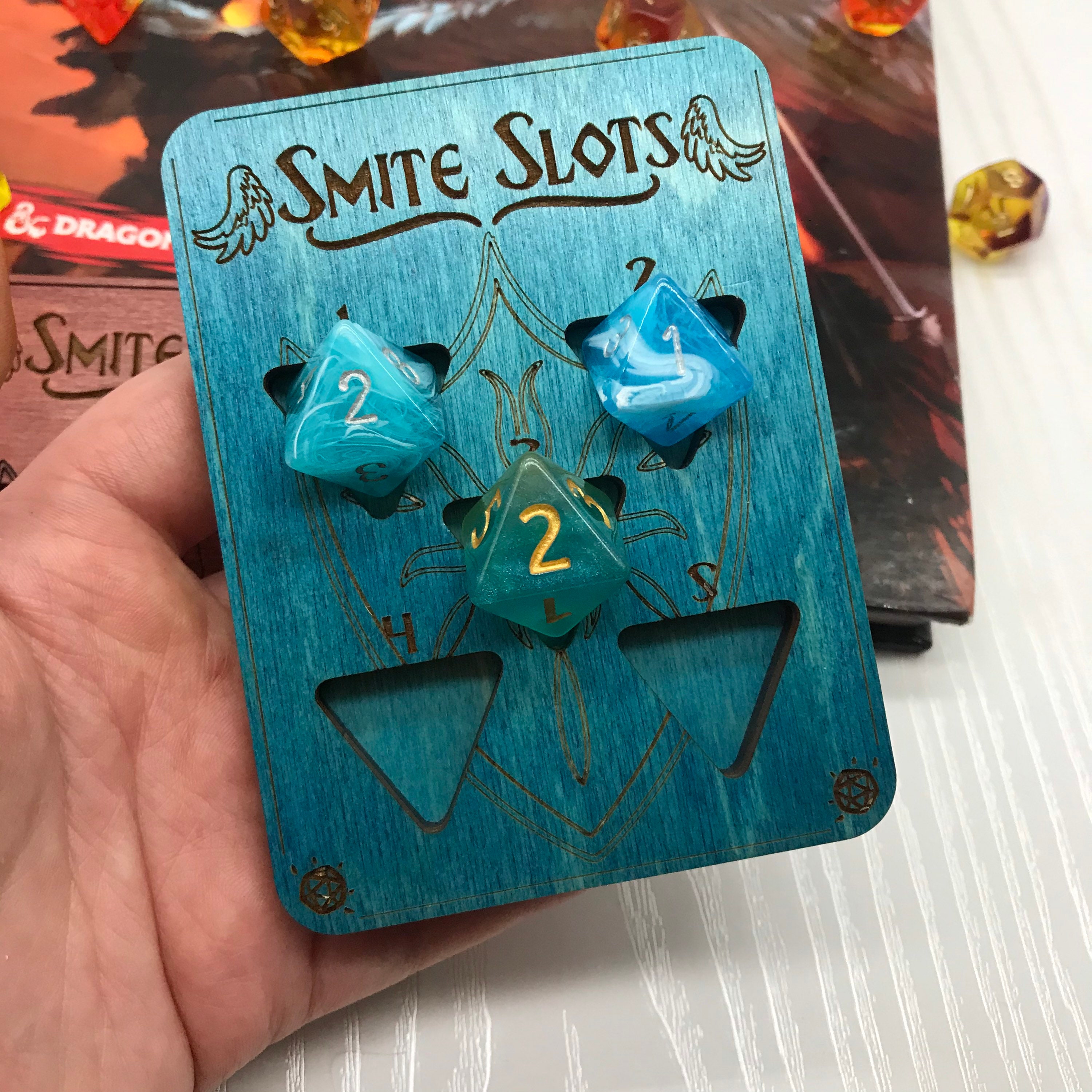 Dungeons and Dragons Tracker Wooden Paladin Smite Slot - Etsy Australia