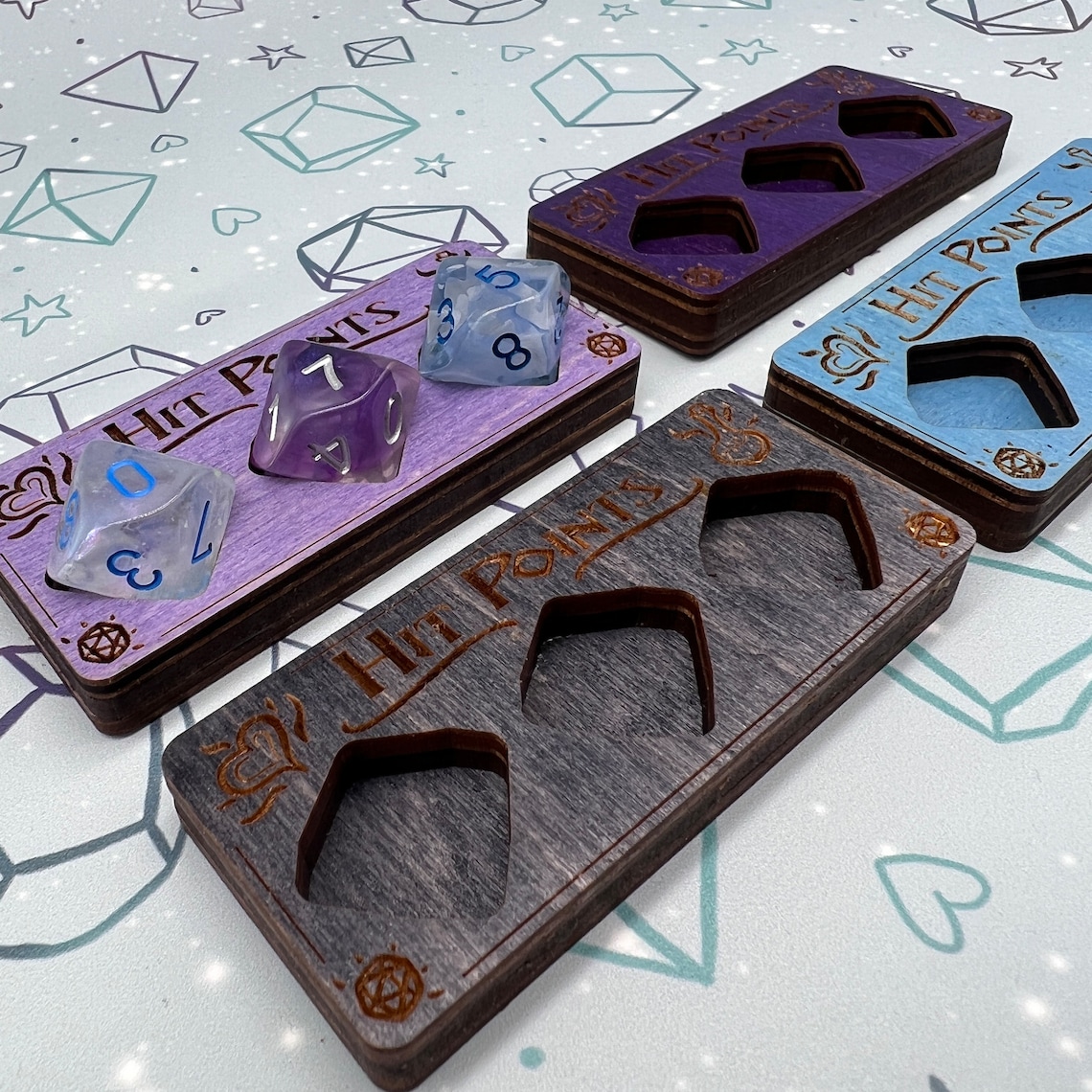 Wooden HP Tracker Hit Point Tracker for Dungeons and Dragons - Etsy UK