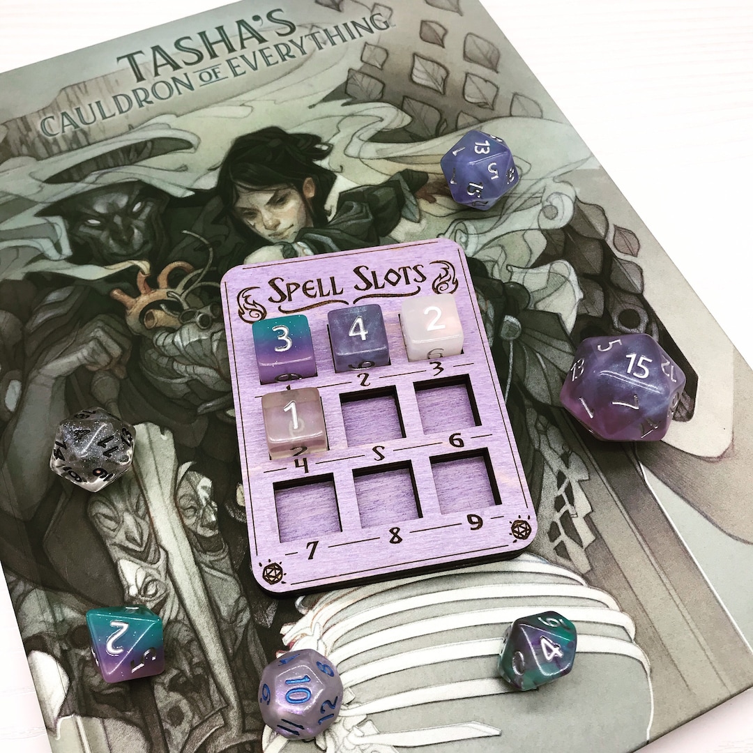 Wooden Wizard Spell Slot Tracker - Etsy