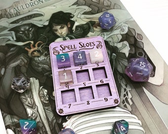 Dnd Spell Slot Tracker or Arrow Tracker Large, Small, Mini Dungeons ...