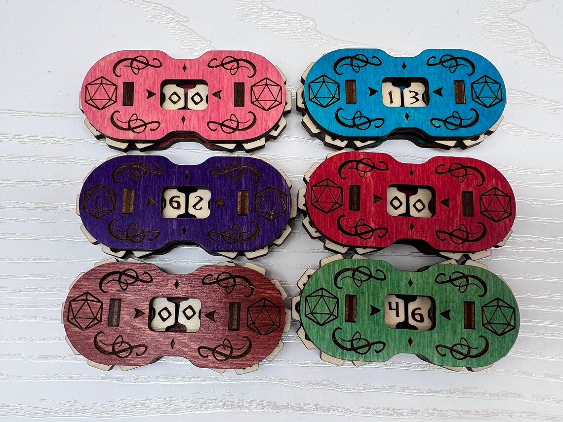 Dnd HP Counter Character Tracker Magic the Gathering Life - Etsy