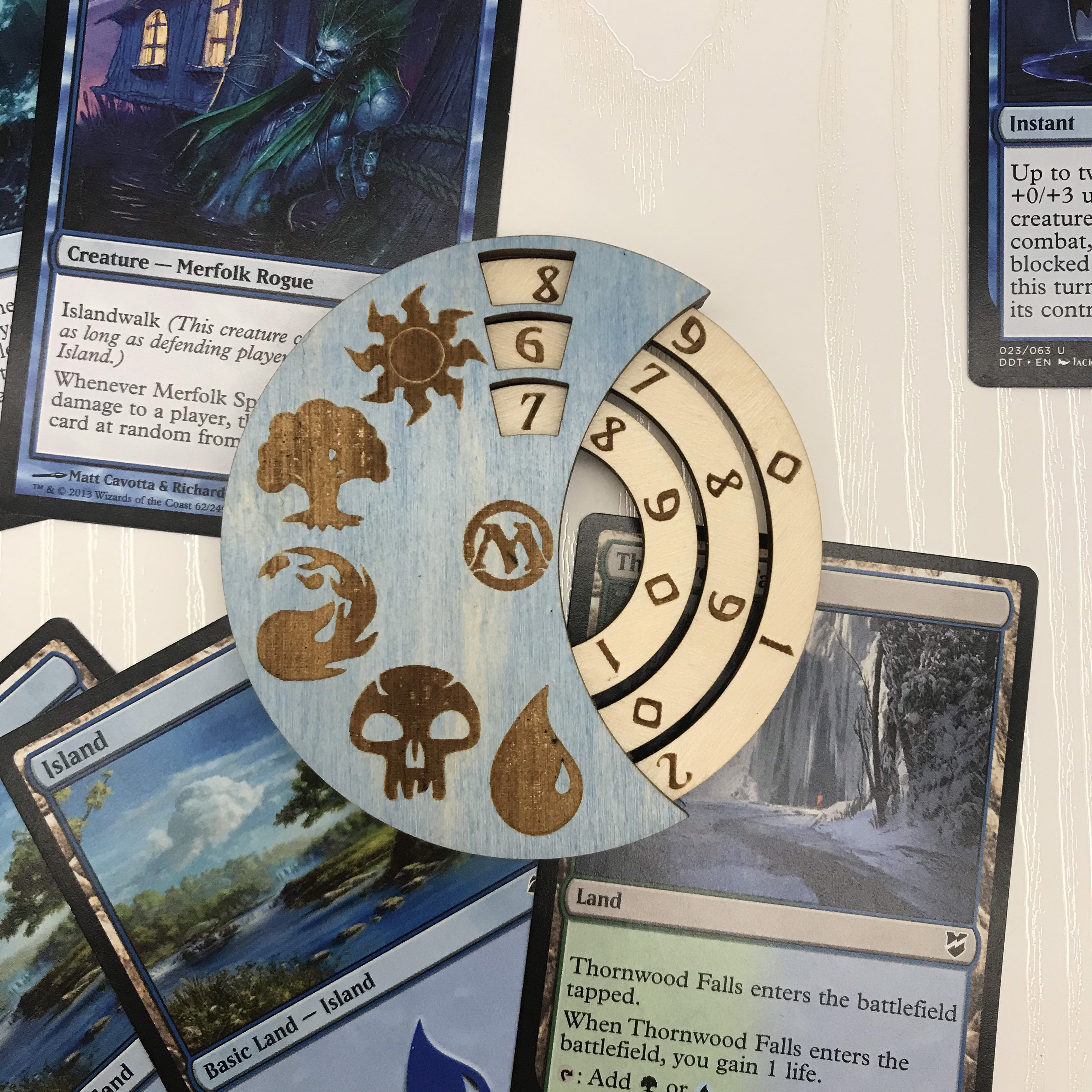 Wooden Radial 3 Digit MTG Life Counter MTG HP Tracker Dnd - Etsy Canada