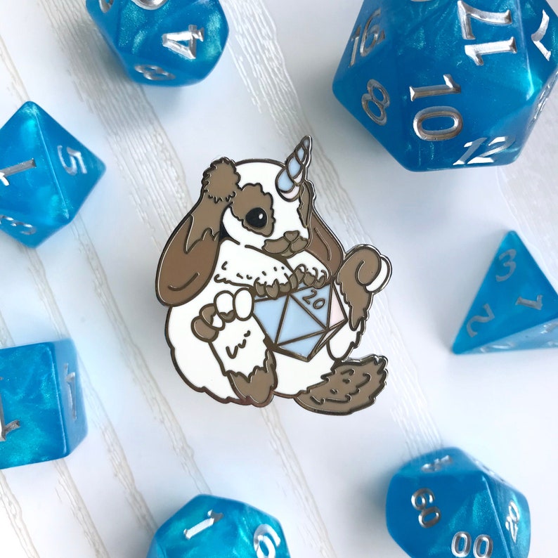 Adorable Dungeons and Dragons Baby Almiraj Enamel Pin | Etsy