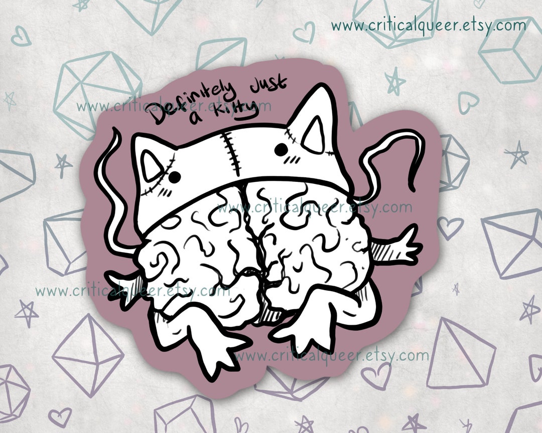 Us, Intellect Devourer, Definitely a Kitty Sticker, Baldurs Gate ...