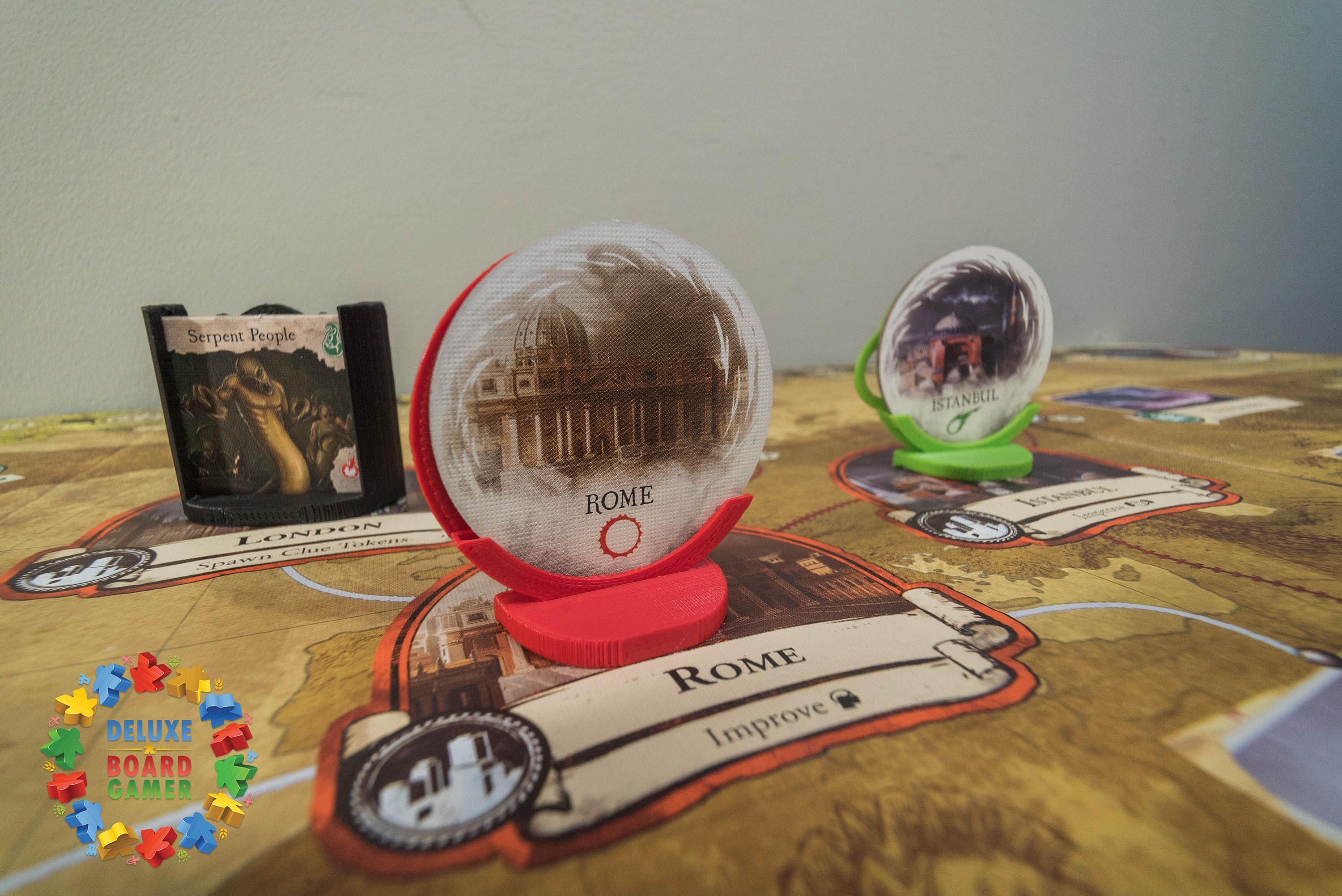 Eldritch Horror Gate / Arkham Horror Portal Holder Stands 3D - Etsy