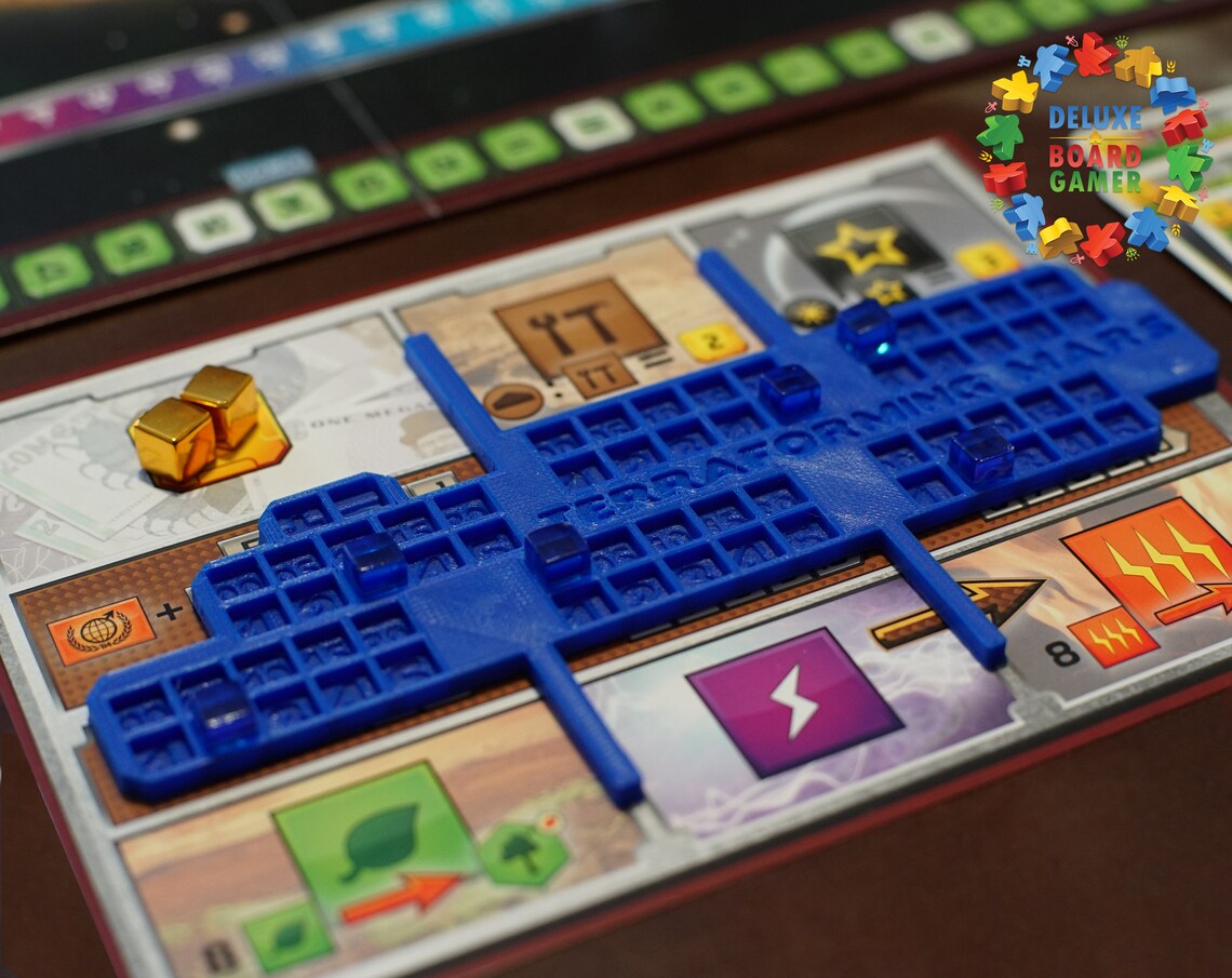 Terraforming Mars Player Card Overlay 3D Printable STL Files | Etsy