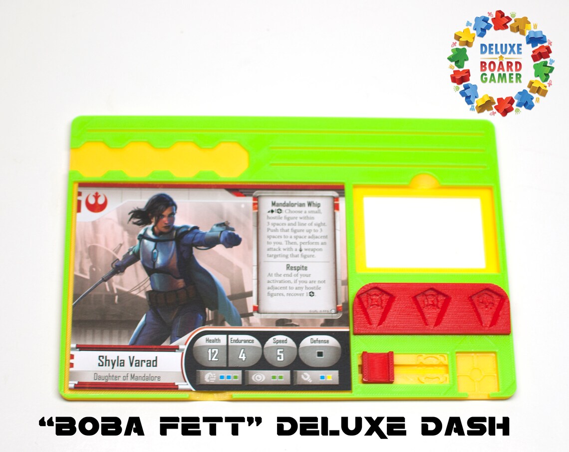 Imperial Assault Rebel Dashboard Organizer D10 Dice Version - Etsy