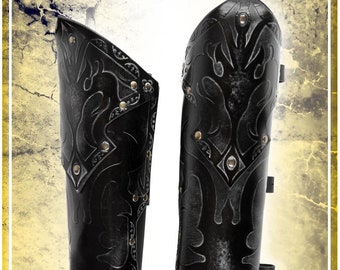 Assassin Leather Half-cape Leather Armor for LARP and | Etsy