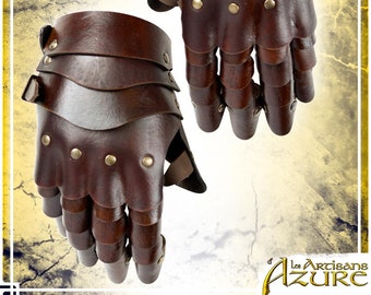 Wildwalker Leather Hood Leather Armor for LARP and Cosplay - Etsy