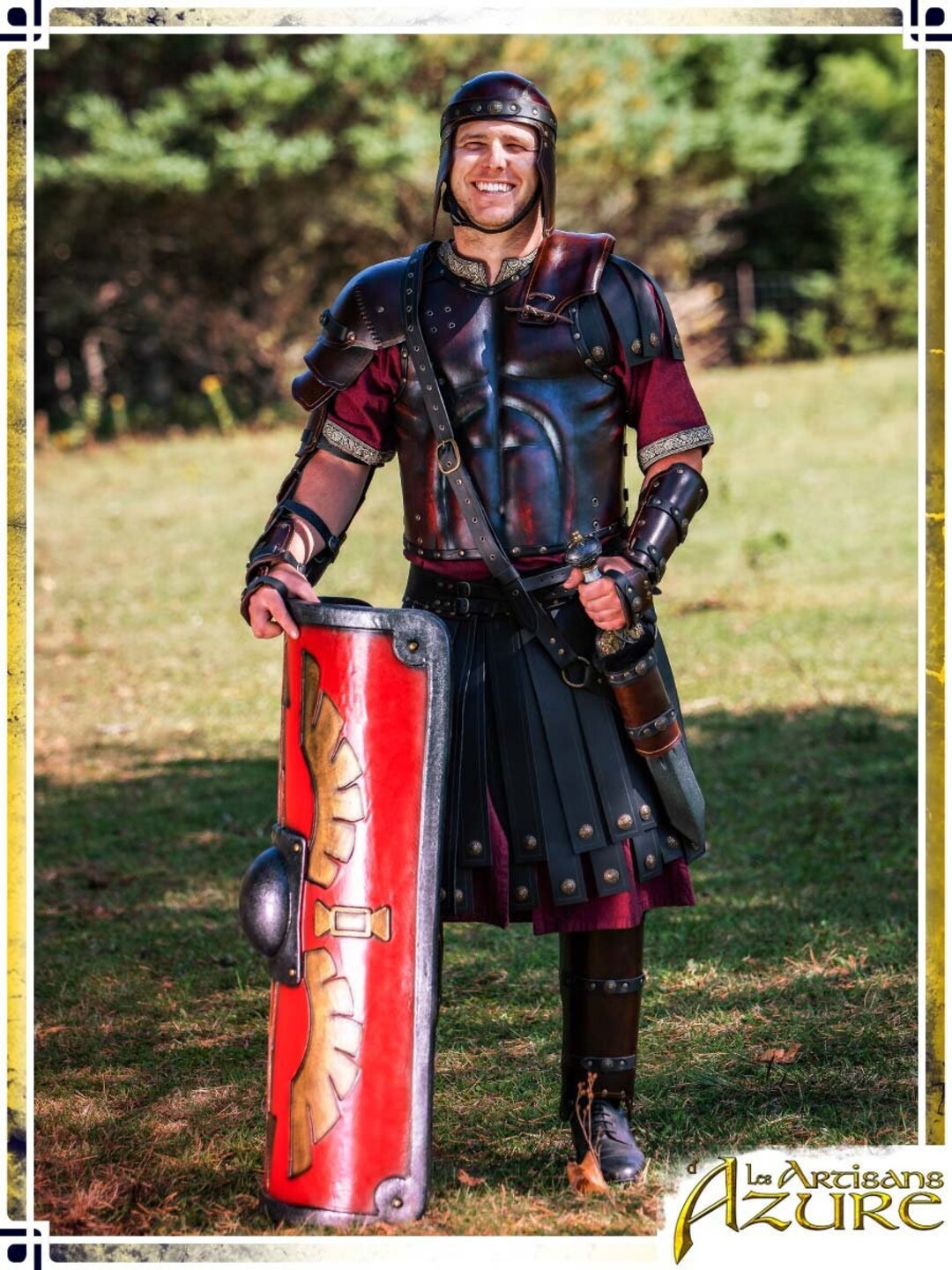 Full Legion Armor Leather Armor for LARP and Cosplay - Etsy