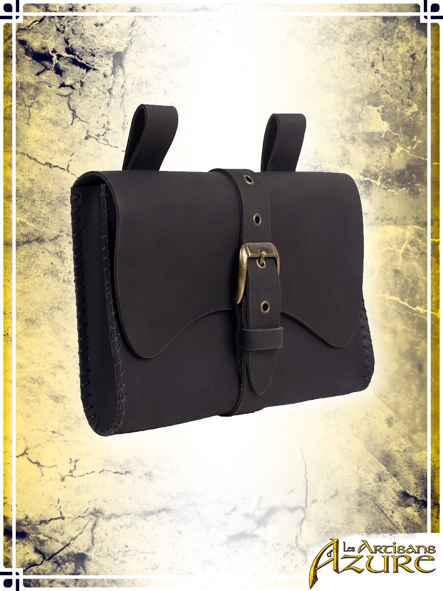 Spellbook Pouch Leather Accessory for LARP and Cosplay - Etsy