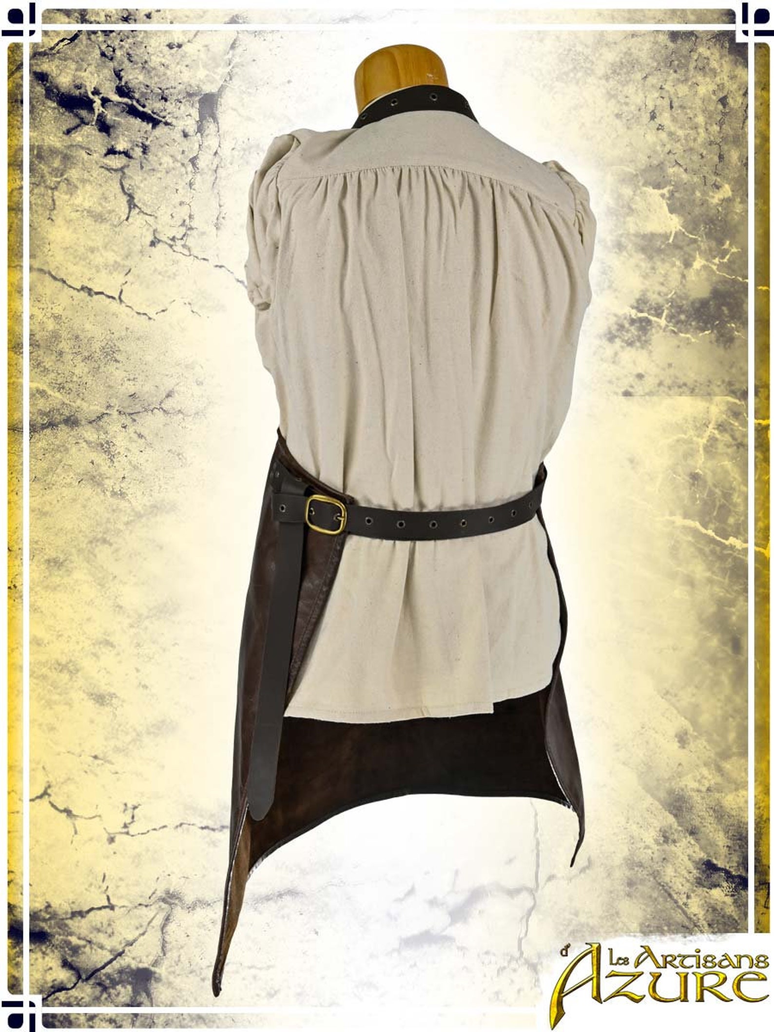Blacksmith Apron Leather Outfit for LARP and Cosplay - Etsy