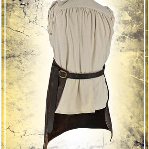 Blacksmith Apron Leather Outfit for LARP and Cosplay - Etsy