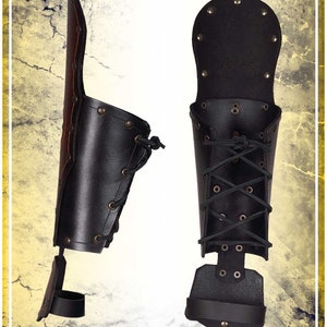 Roman Bracers Arm Leather Protection and Greek Armor for LARP Events - Etsy