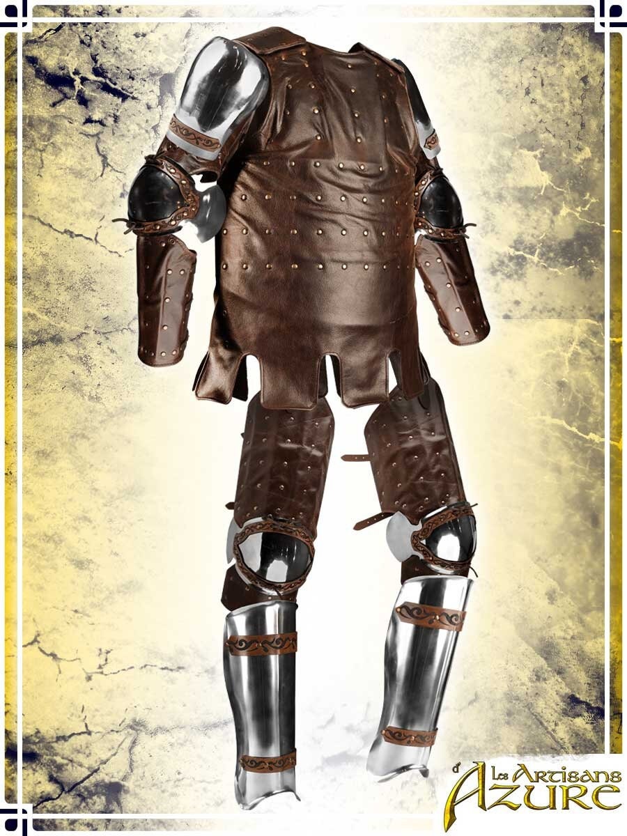 Veteran Visby Coat of Plates Full Set Leather Armor for - Etsy