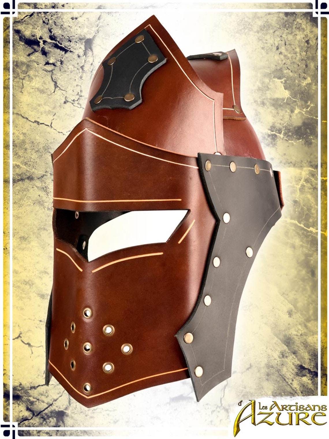 Full Knight Armor Leather Armor for LARP and Cosplay - Etsy