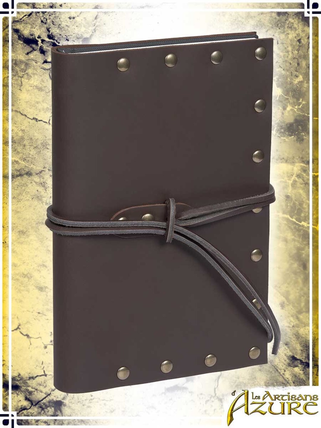 Simple Spellbook Leather Accessory for LARP and Cosplay - Etsy