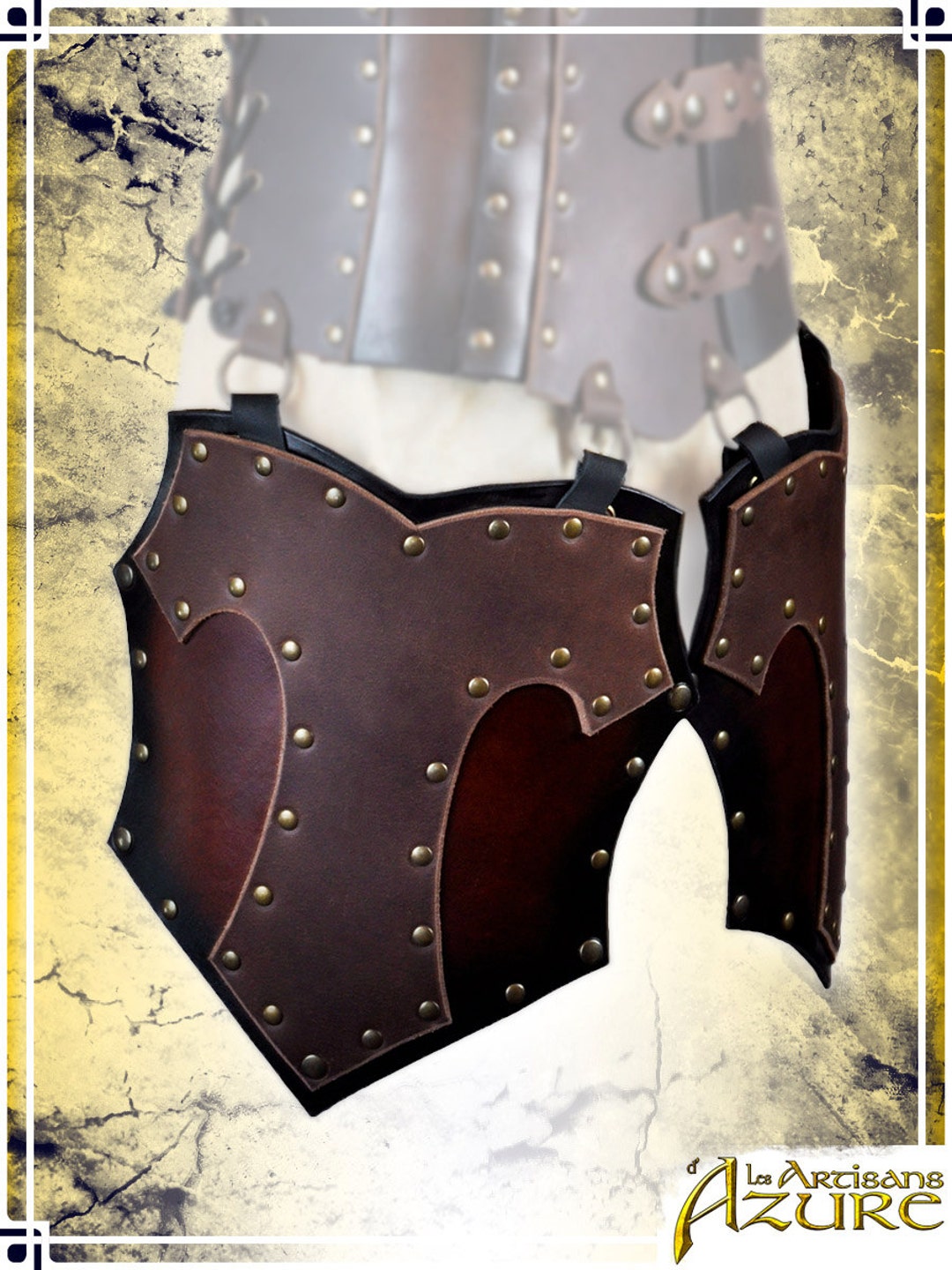 Outlaw Tassets Leather Armor for LARP and Cosplay - Etsy