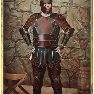 Roman Bracers Arm Leather Protection and Greek Armor for LARP Events - Etsy