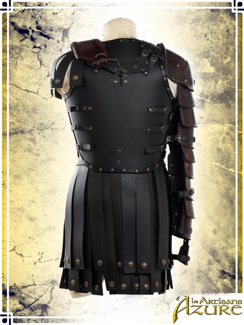 Legion Armor Leather Armor for LARP and Cosplay | Etsy