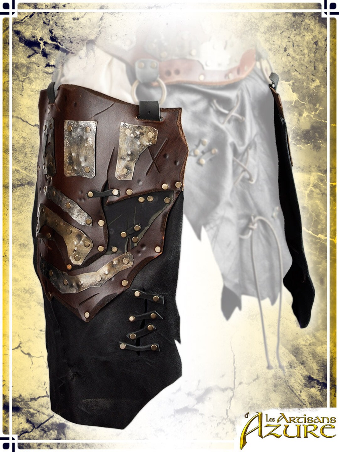 Destroyer Tassets Leather Armor for LARP and Cosplay - Etsy