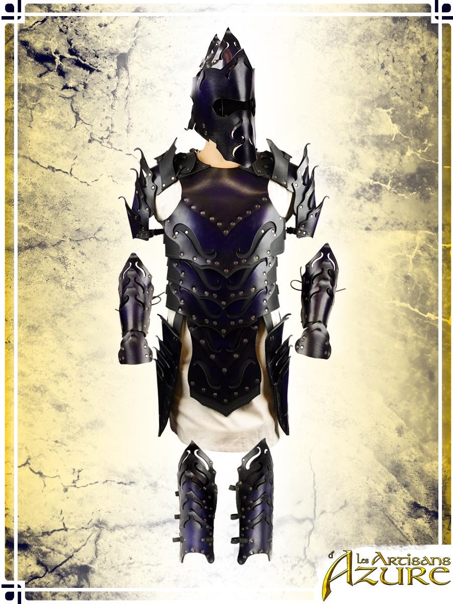 Dark Elf Armor Full Set Leather Armor for LARP and Cosplay - Etsy Denmark