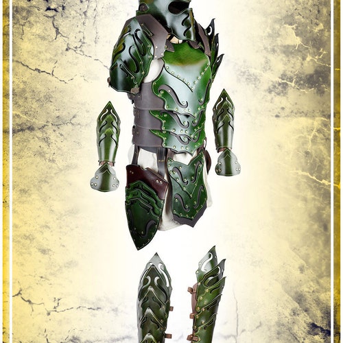 Wildwalker Leather Hood Leather Armor for LARP and Cosplay - Etsy