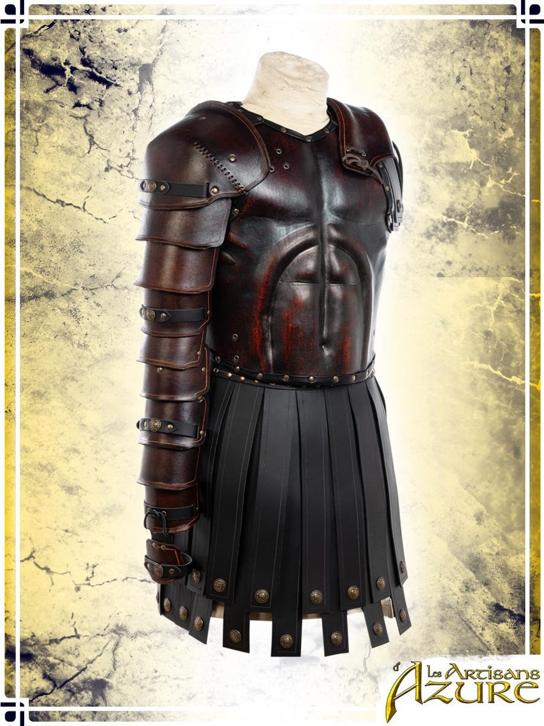 Legion Armor Leather Armor for LARP and Cosplay - Etsy