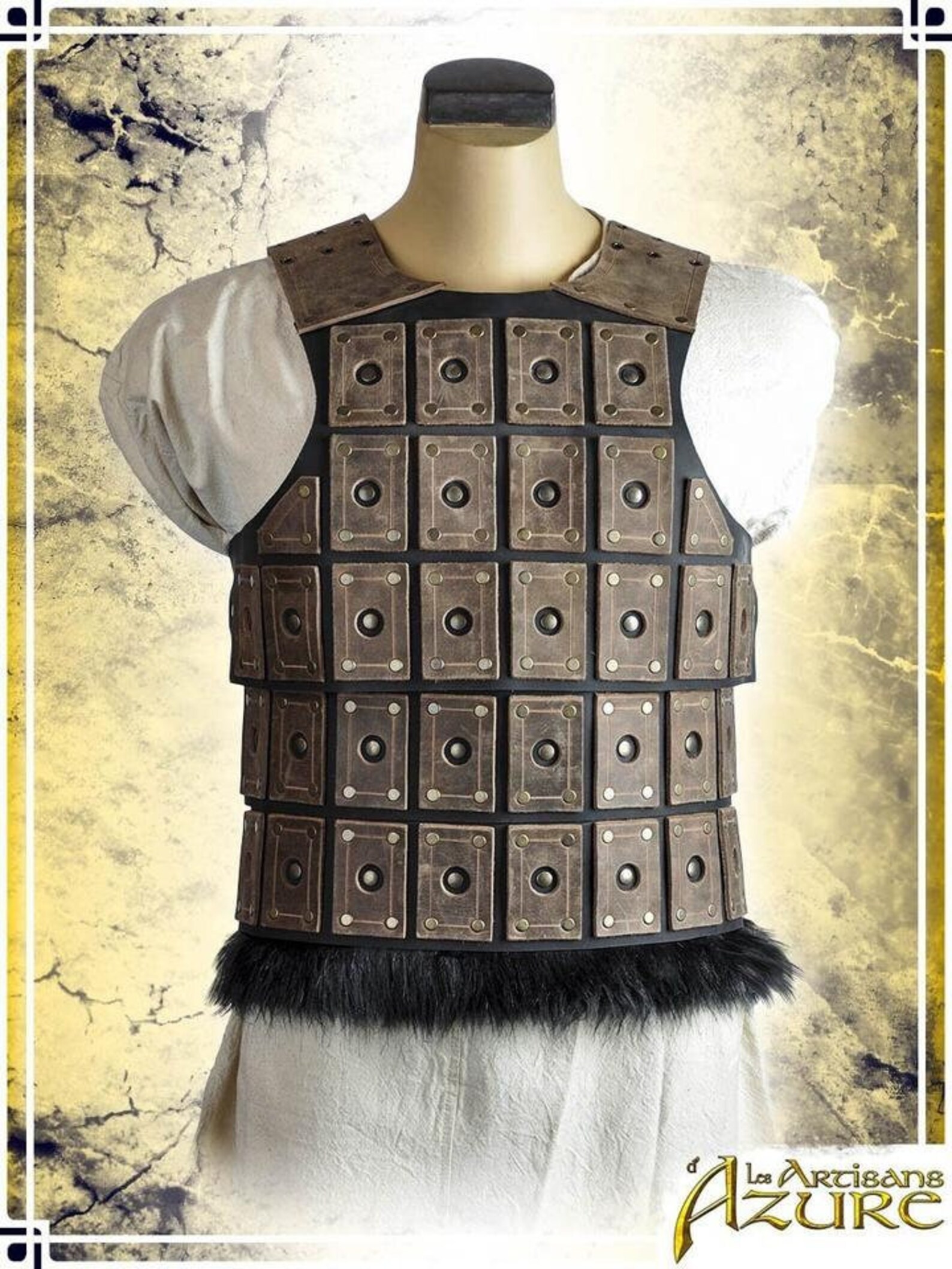 Nomad Armor Torso Leather Armor for LARP and Cosplay - Etsy