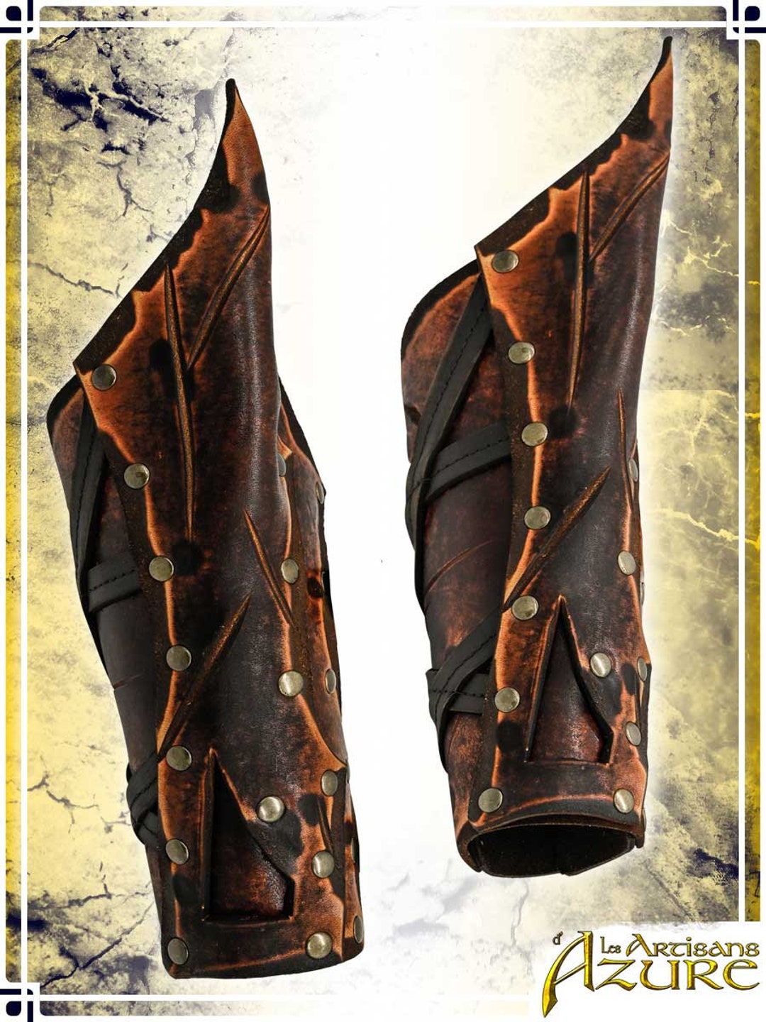 Wildwalker Bracer Leather Armor for LARP and Cosplay - Etsy