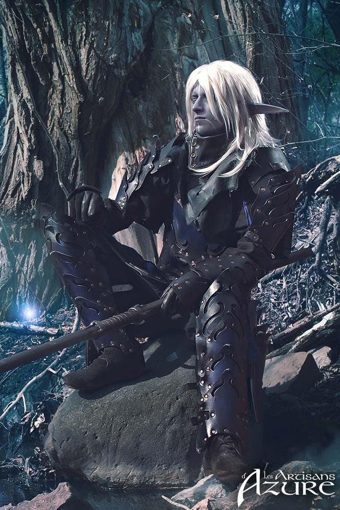 Dark Elf Armor Full Set Leather Armor for LARP and Cosplay - Etsy Denmark