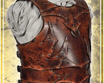 Valkyrie's Armor Torso Leather Armor for LARP and Cosplay - Etsy Canada