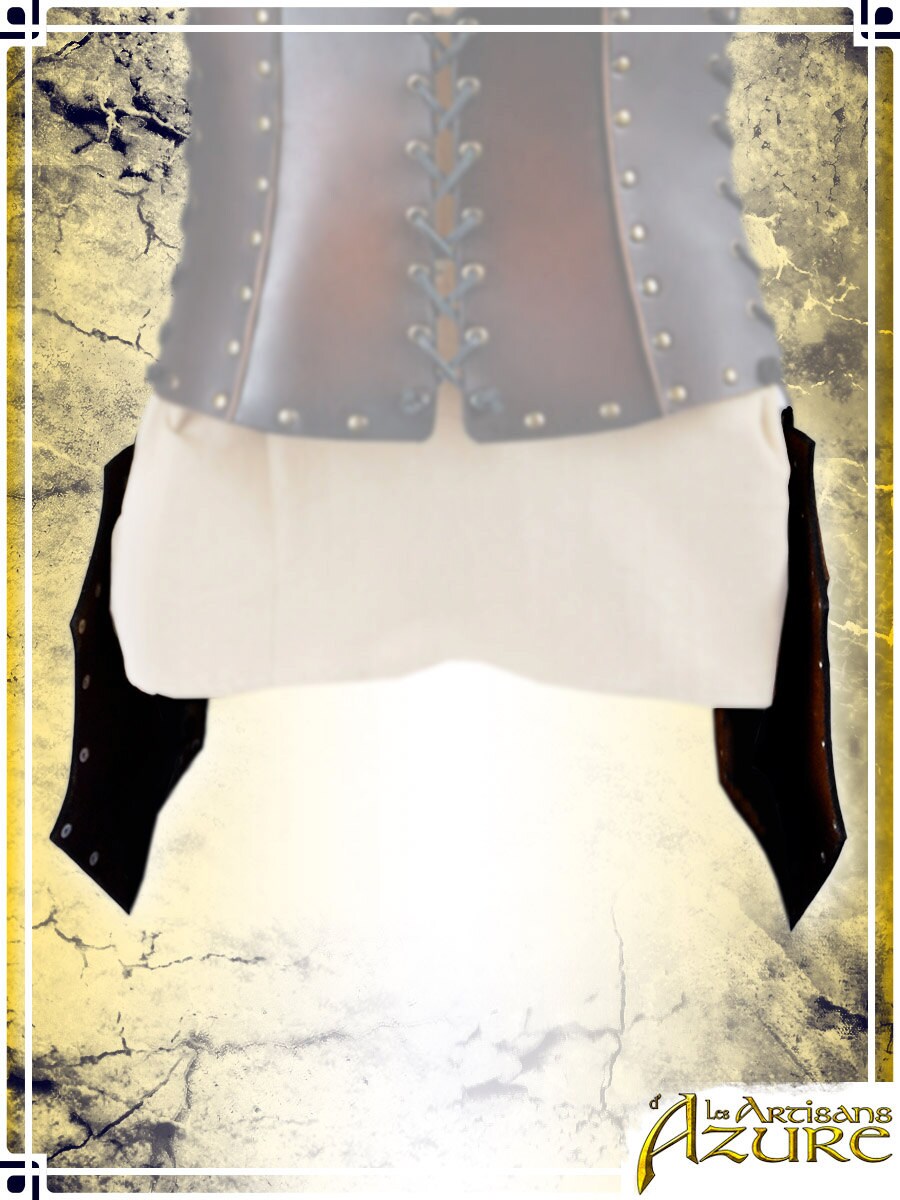 Outlaw Tassets Leather Armor for LARP and Cosplay - Etsy