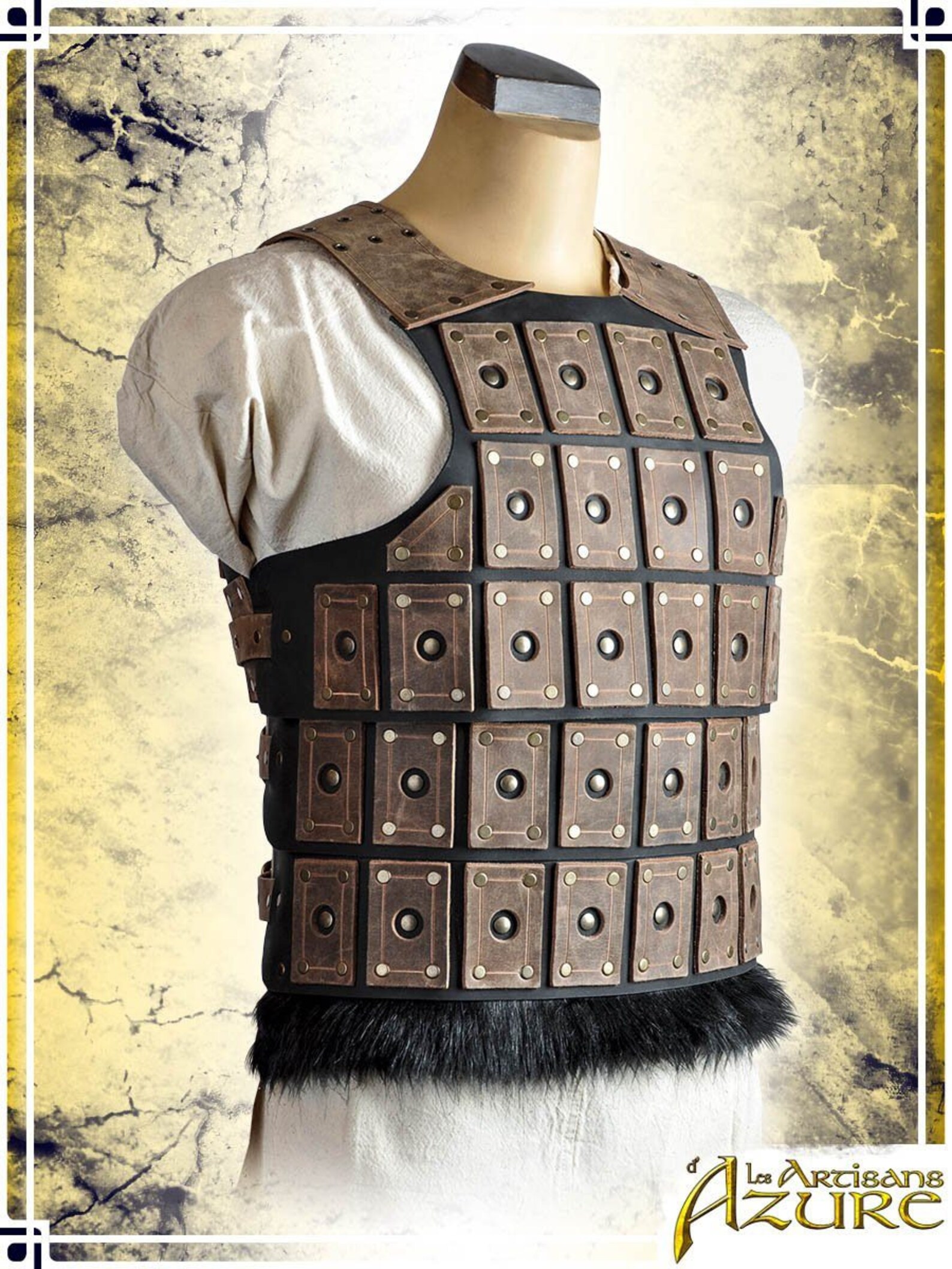 Nomad Armor Torso Leather Armor for LARP and Cosplay - Etsy