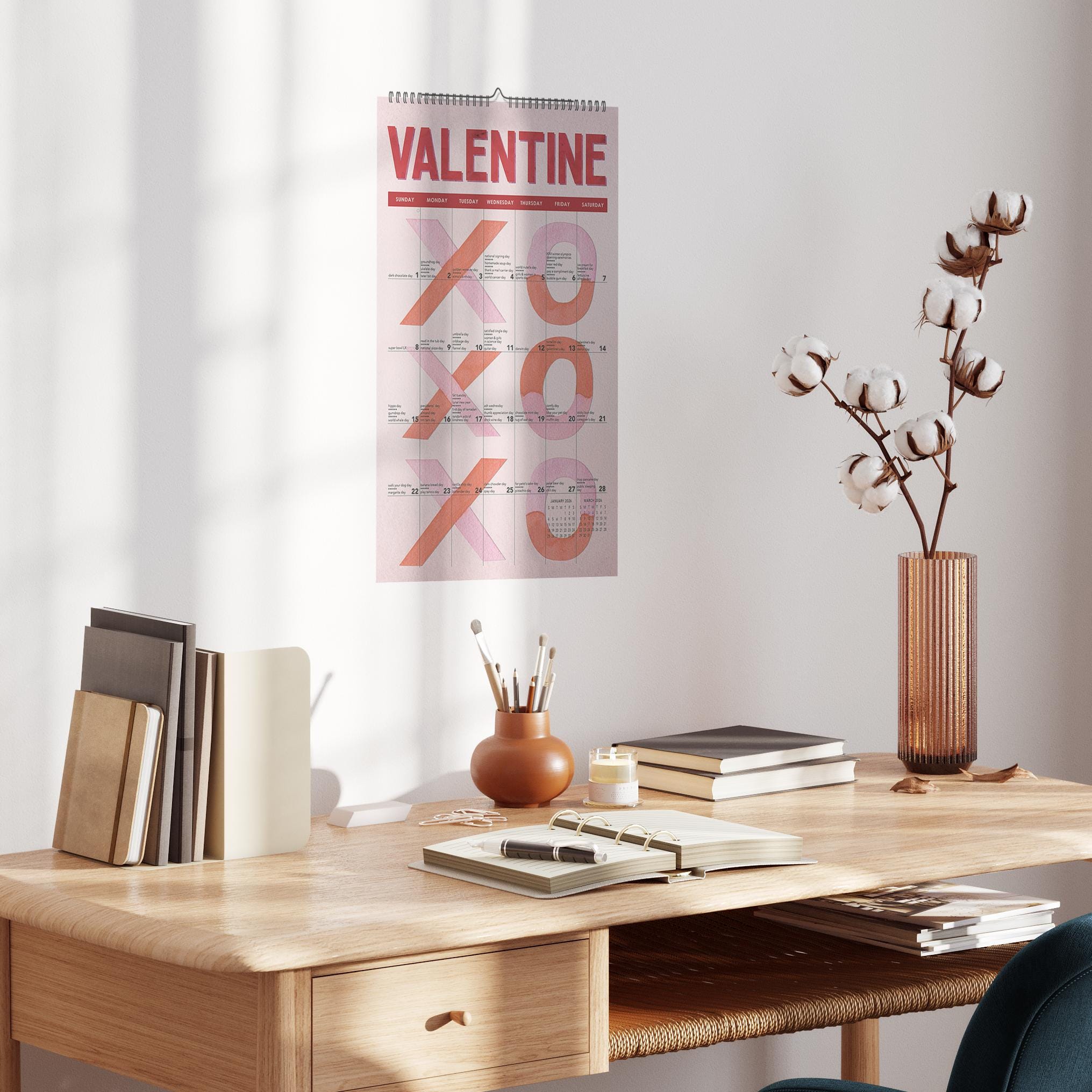 2026 Wall Calendar: Large Double-sided Art Calendar With Bizarre ...