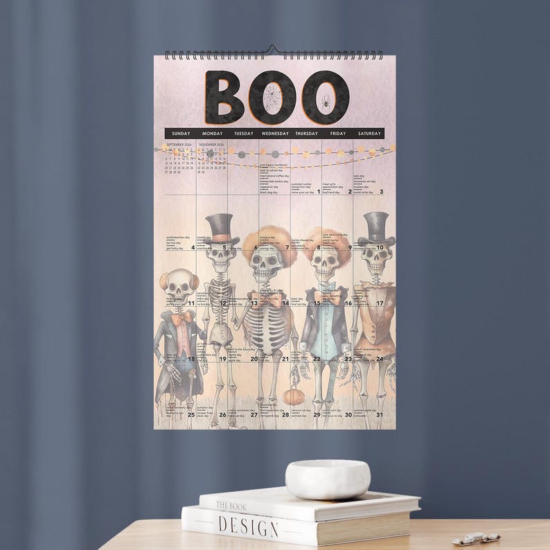 2026 Wall Calendar: Large Double-sided Art Calendar With Bizarre ...