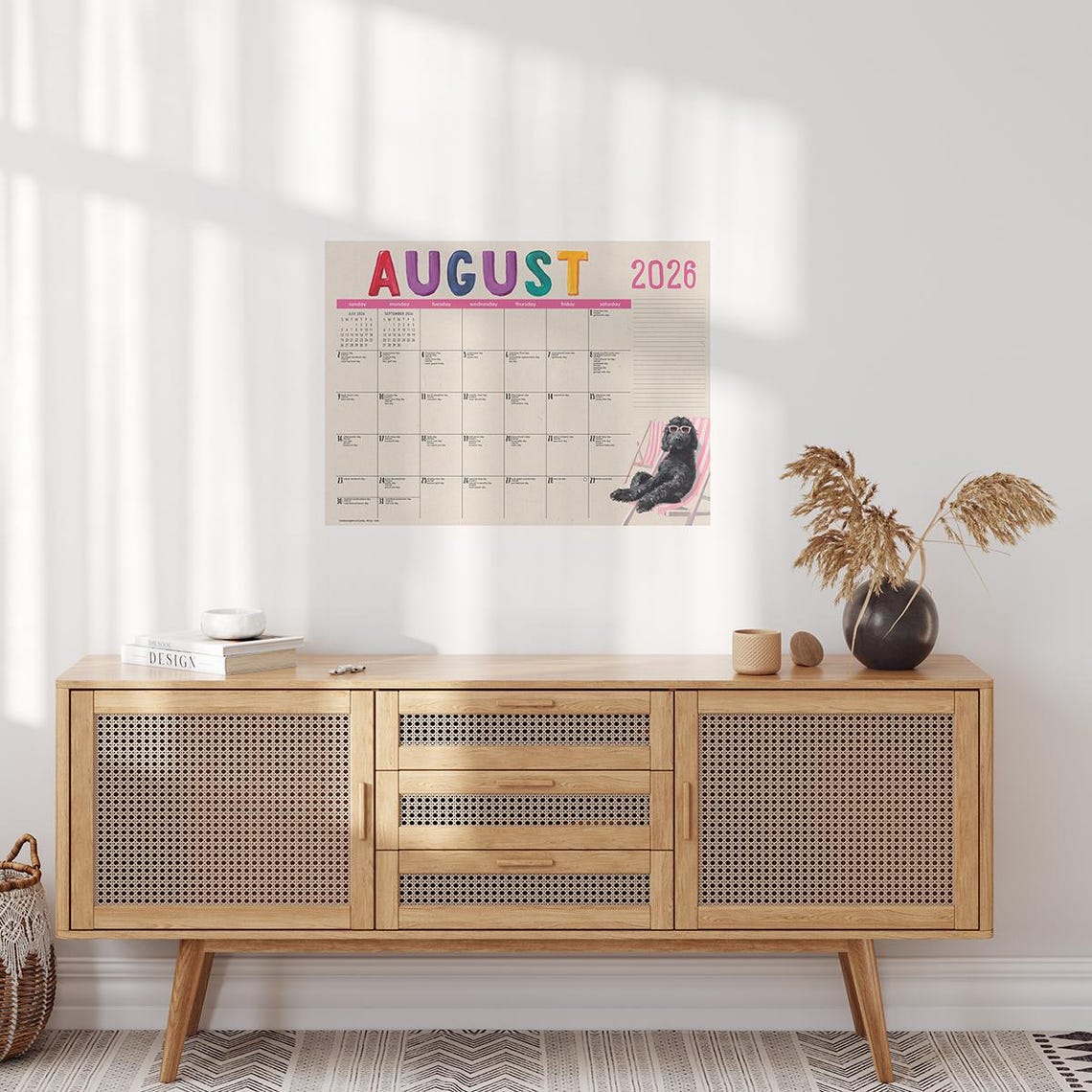 2026 XL Wall Calendar: Unbound Poster, Fun Artwork (23x17) - Etsy
