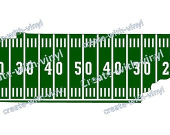 Football field svg | Etsy