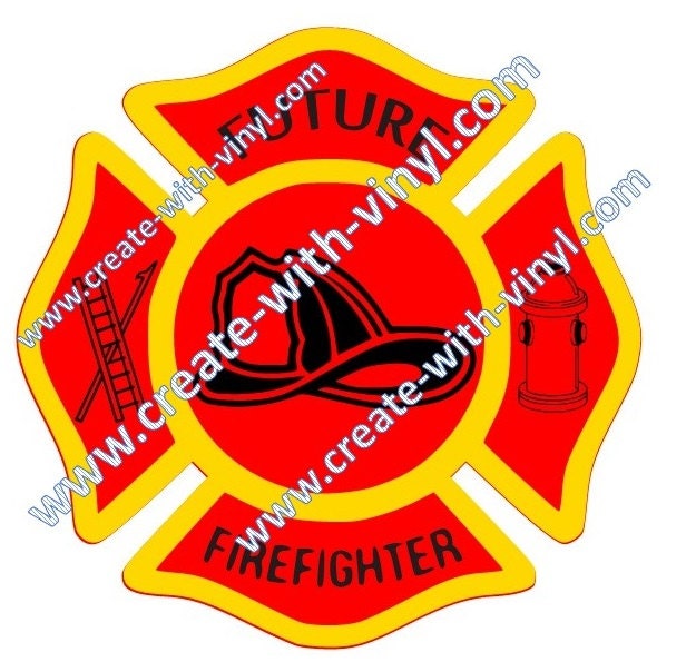 FUTURE FIREFIGHTER SVG for Cricut, Cameo, Embroidery - Svg Files - Etsy