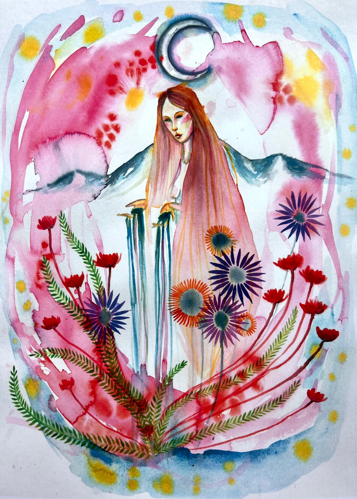 The Star (original Art Print) - Etsy