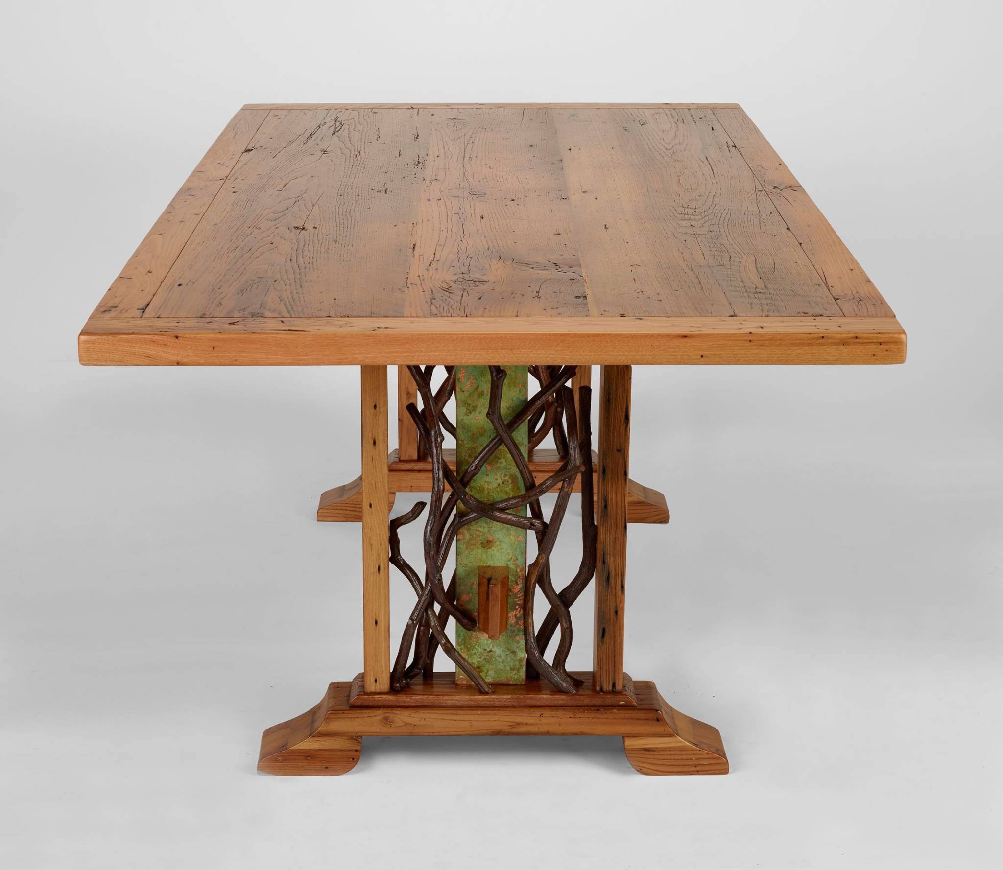 Chestnut Trestle Table. - Etsy