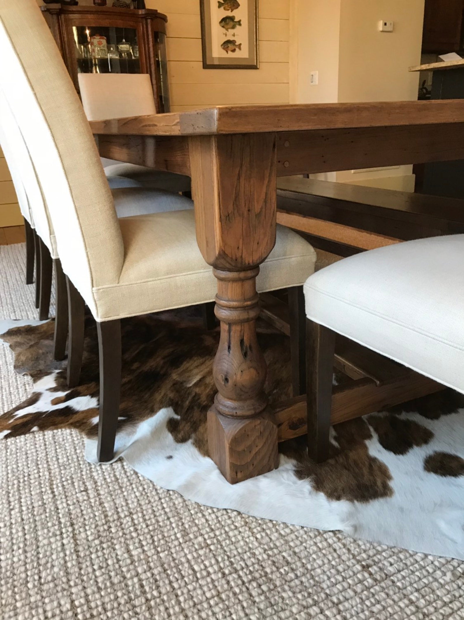 Dining Table in Reclaimed Wood - Etsy