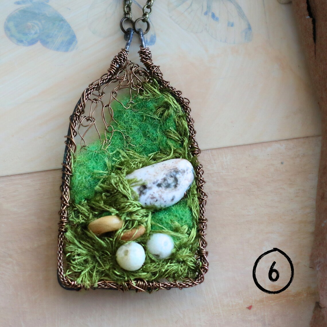Earthy Cottagecore Necklace, Handmade Nature Jewelry, Witchy Forest ...
