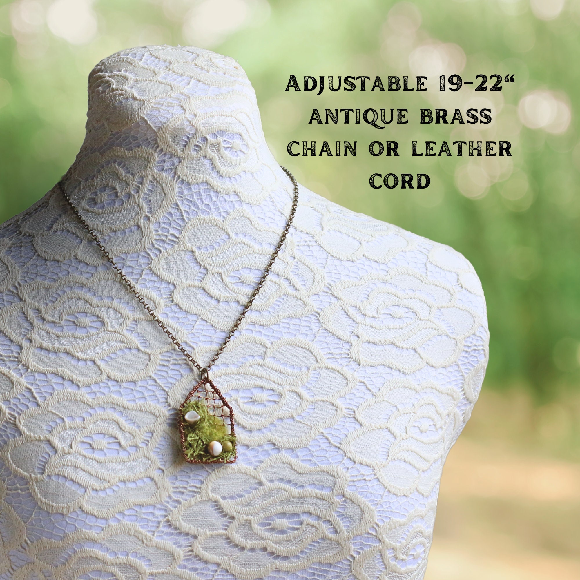 Cottagecore Necklace for Women Who Love Earthy Nature-inspired Jewelry ...